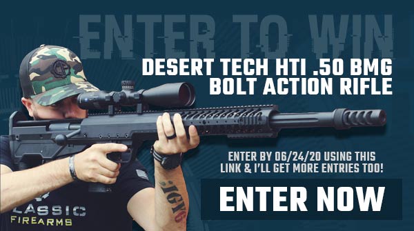 Contest - Win A Desert Tech HTI .50 BMG Bolt Action Rifle w/ Zeiss 4 ...